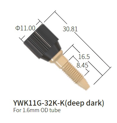 PEEK Hand Tight Fittings - Analytical Components LLC